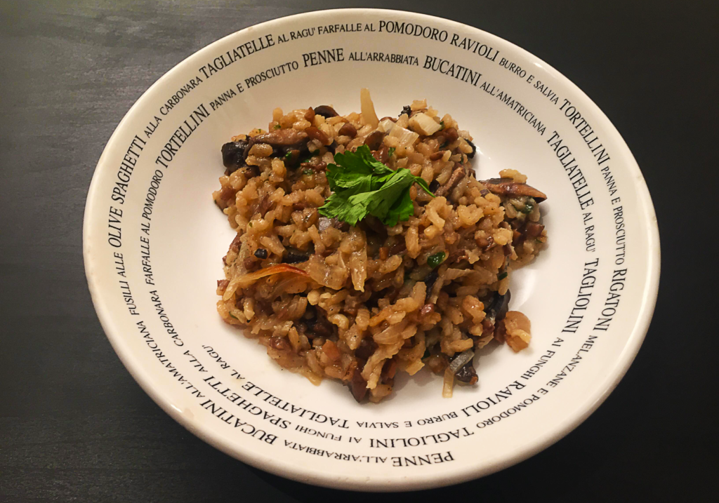 Risotto aux champignons - Le palais du goût